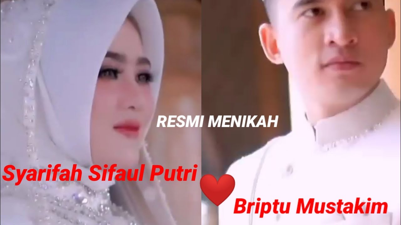 Bripda Mustakim Polisi Viral Nikahi Pacarnya yang Cantik. - YouTube