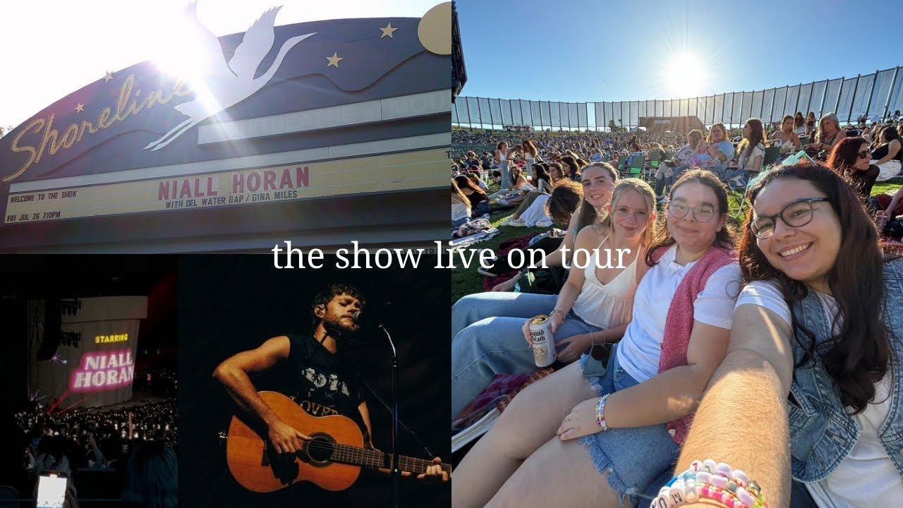 Niall Horan The Show Tour Vlog | Mountain View, CA - YouTube