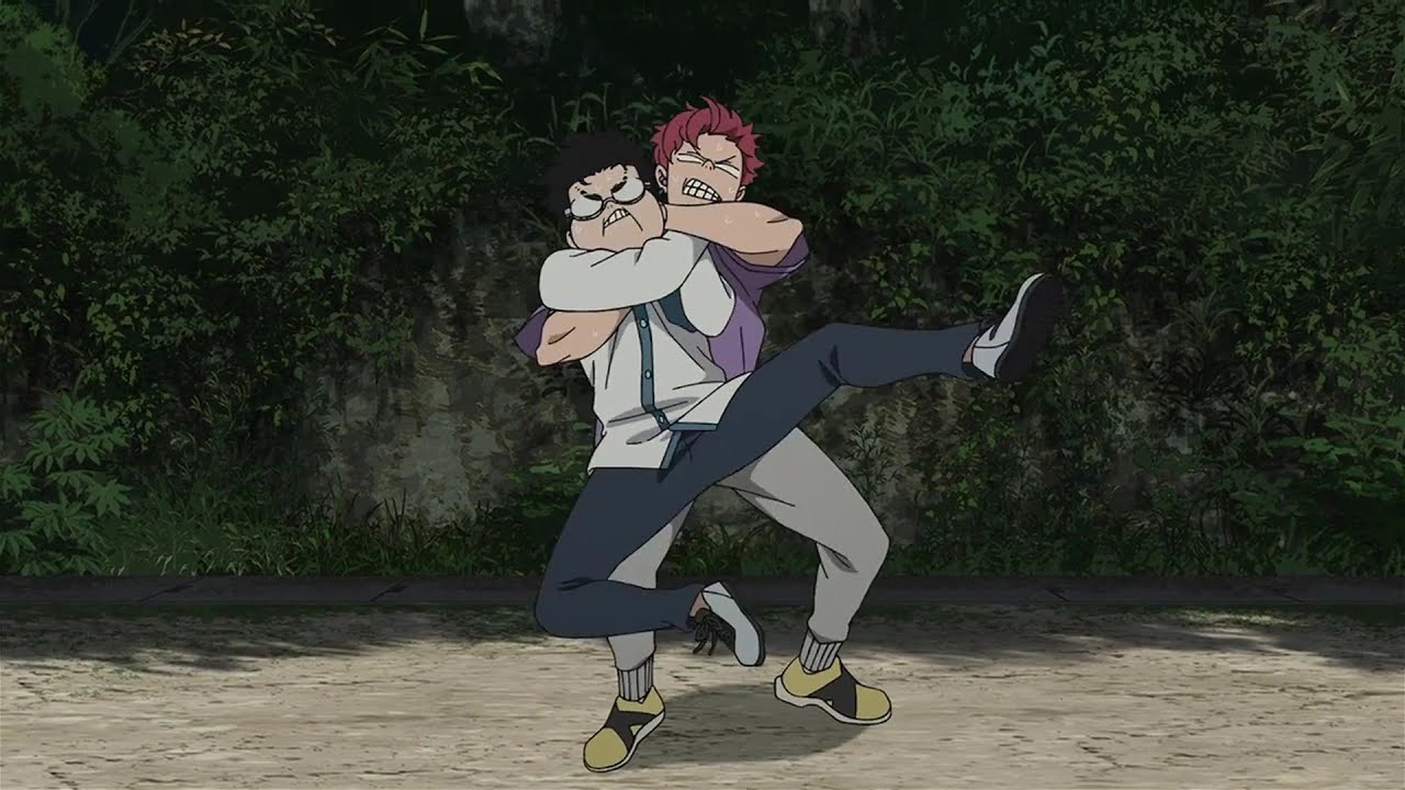 Okarun x Jiji Fighting Over Momo | Dandadan Ep12 - YouTube