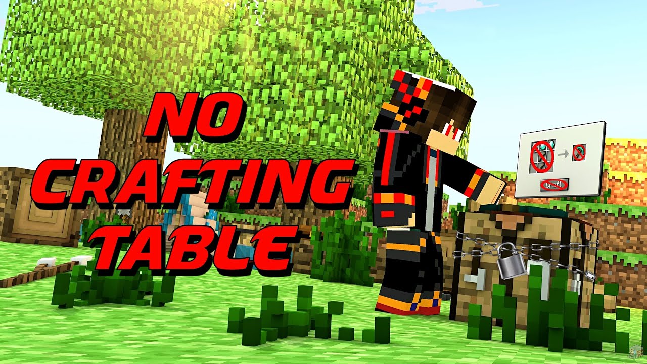 Can You Beat Minecraft Without Crafting Table? - YouTube