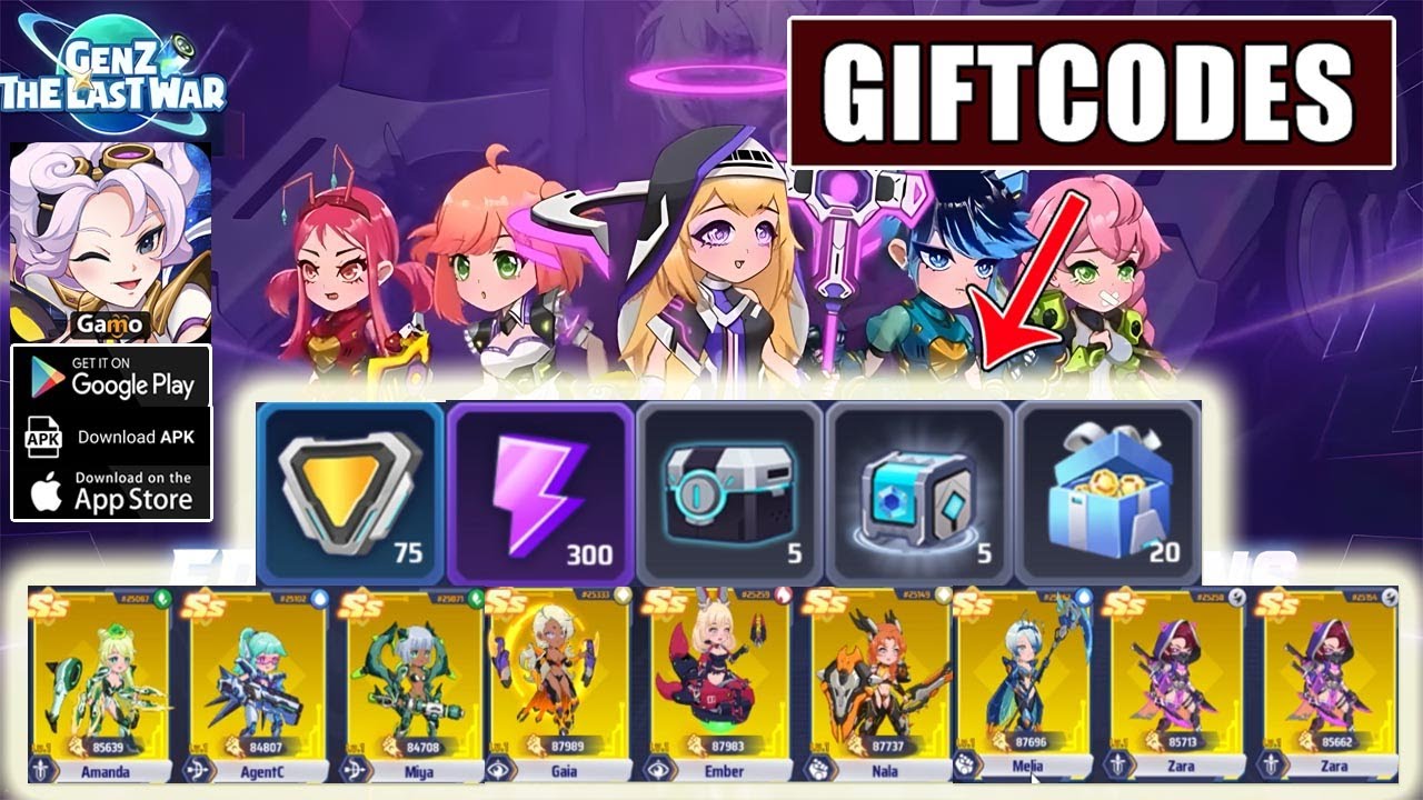 GenZ x The Last War & All 4 Giftcodes | 4 Redeem Codes GenZ x The Last ...