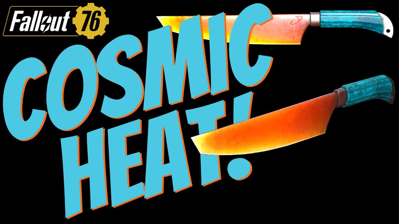 Fallout 76 - The Cosmic Knife Is Better Than Expected - YouTube