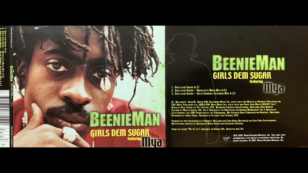 Beenie Man & Mya (1. Girls Dem Sugar - Clean Album) Pharrell Williams ...