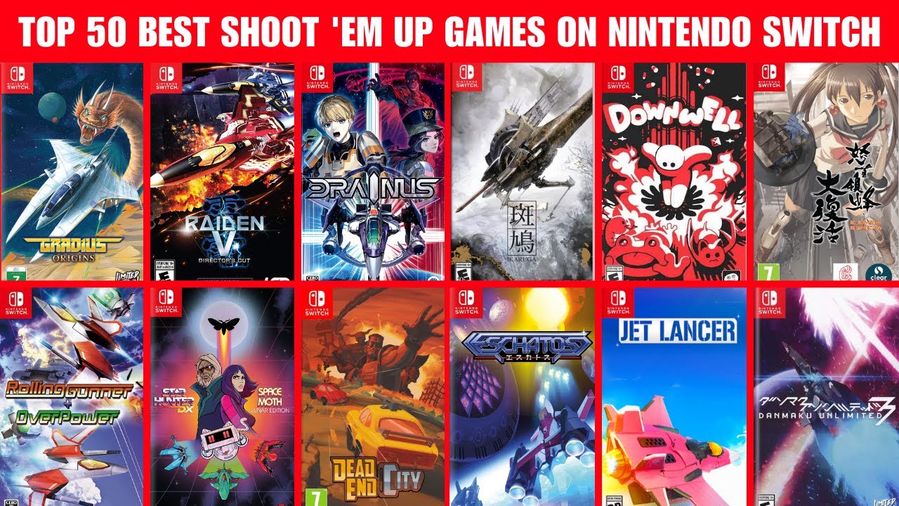 Top 50 Best Shoot 'Em Up Games on Nintendo Switch - YouTube