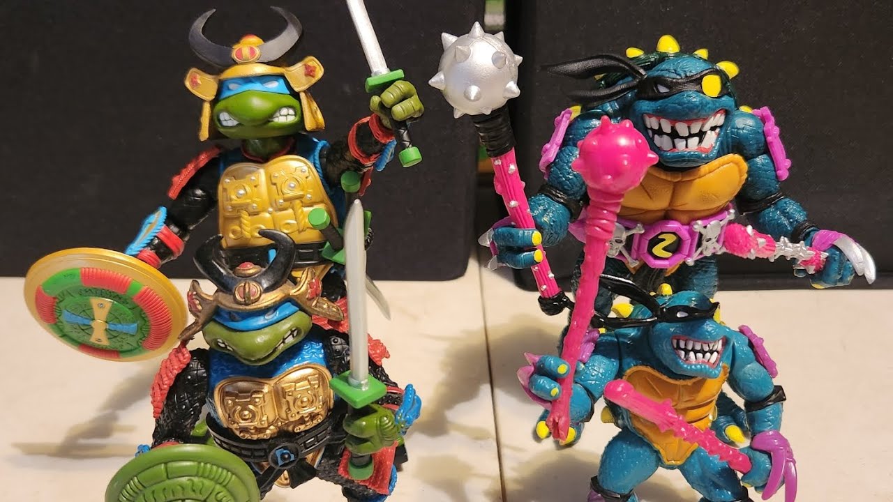 Teenage Mutant Ninja Turtles Slash & Sewer Samurai Leonardo by Super 7 ...