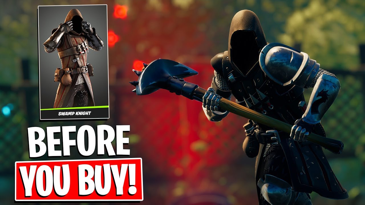 *NEW* SWAMP KNIGHT skin in Fortnite deserved more... - YouTube