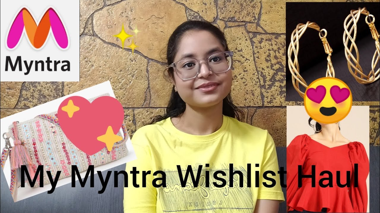 My Myntra Wishlist Haul | Products I Love from Myntra|accessories,tops ...
