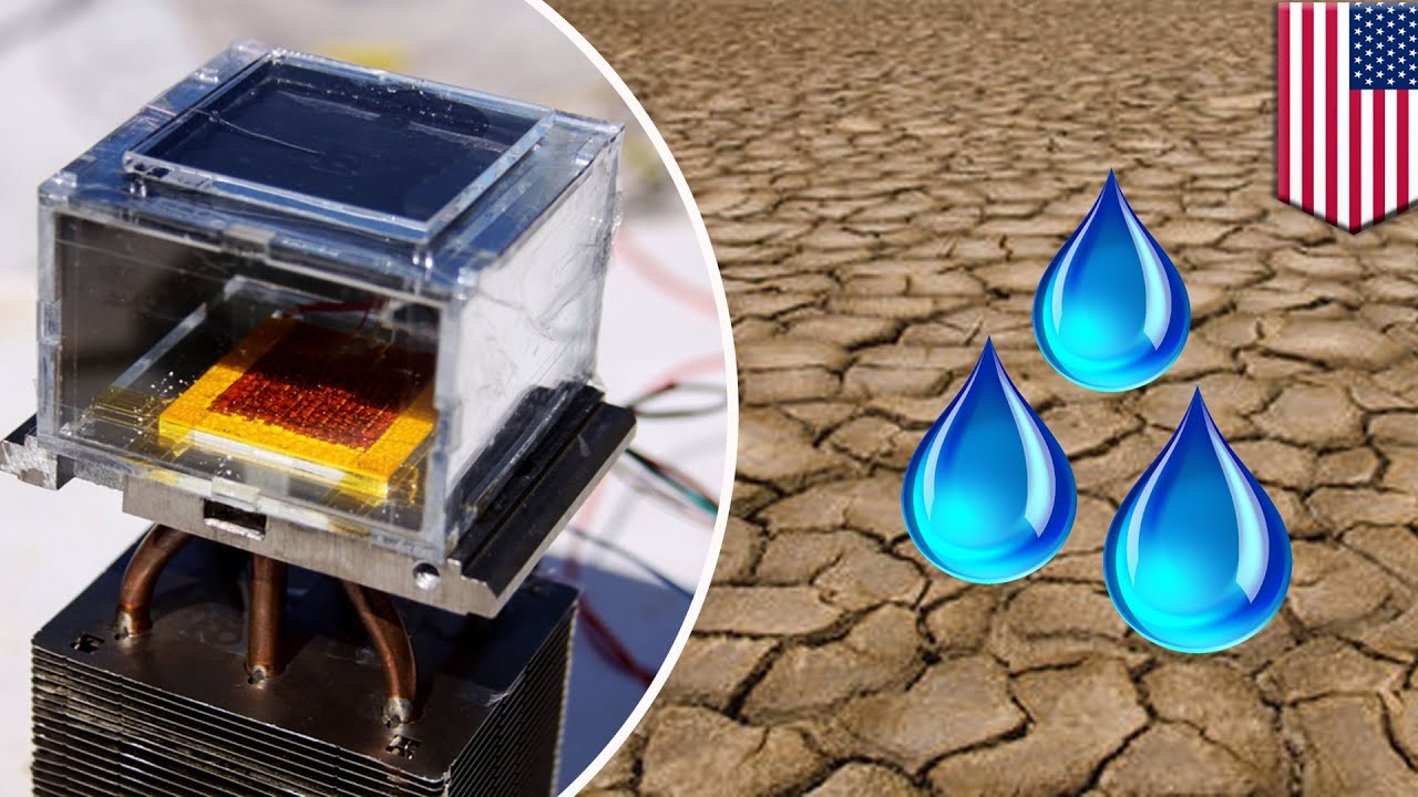 Water technology: Solar-powered device can collect water straight from ...