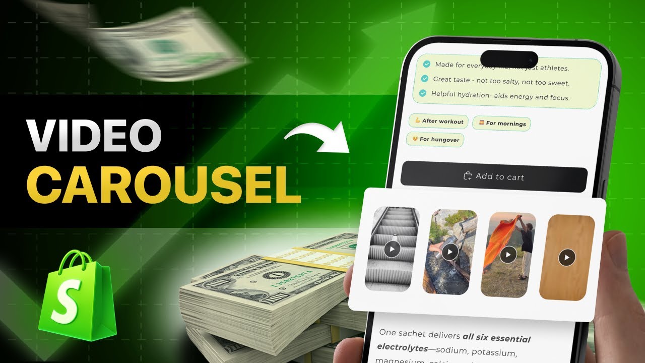 How to Add Video Reviews & UGC Video Carousel to Shopify Product Page ...