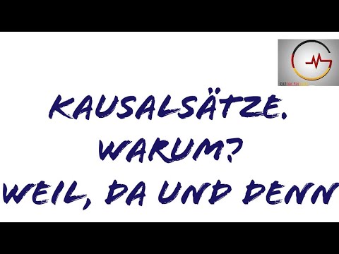 Kausalsätze. WARUM? Weil Nebensatz. Səbəb-budaq cümlələr