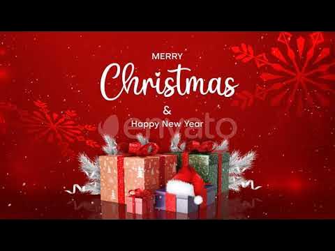 Merry Christmas and Happy New Year - After Effects Template Videohive - YouTube