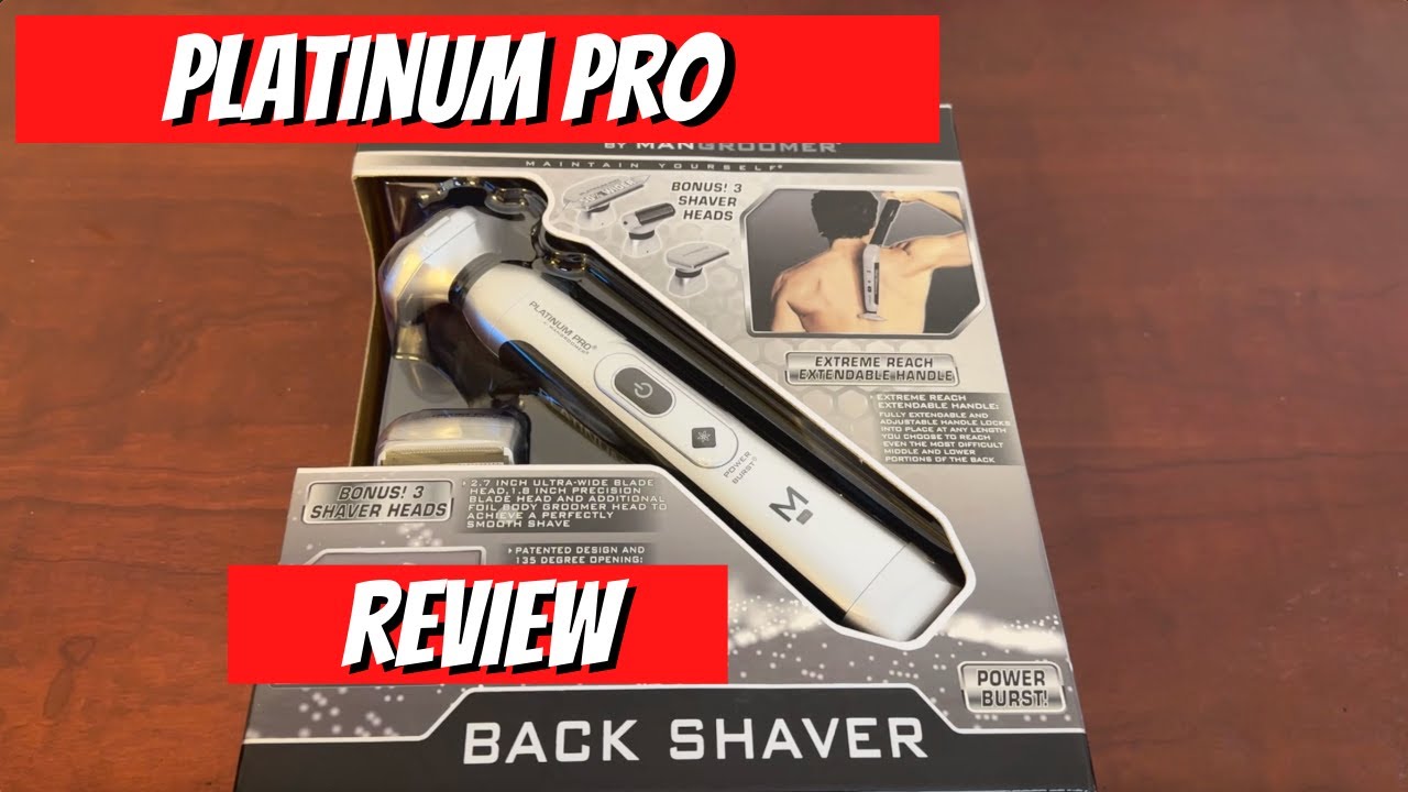 Is It The BEST Back Shaver? (Mangroomer Platinum Pro Back Shaver Review ...