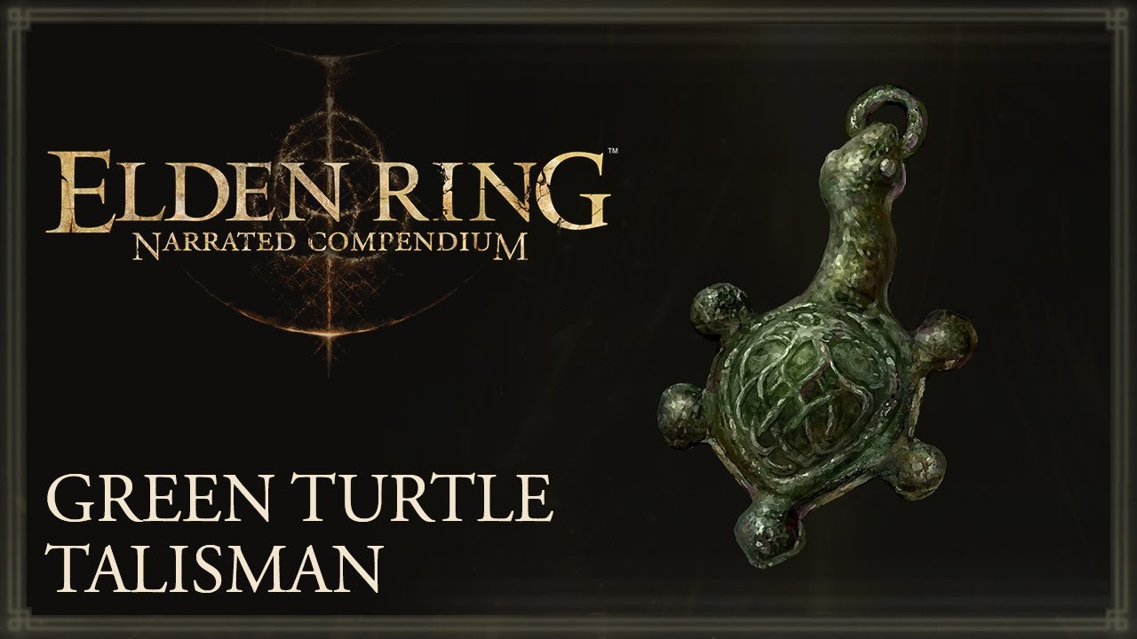 Elden Ring Narrated Compendium - Green Turtle Talisman - YouTube