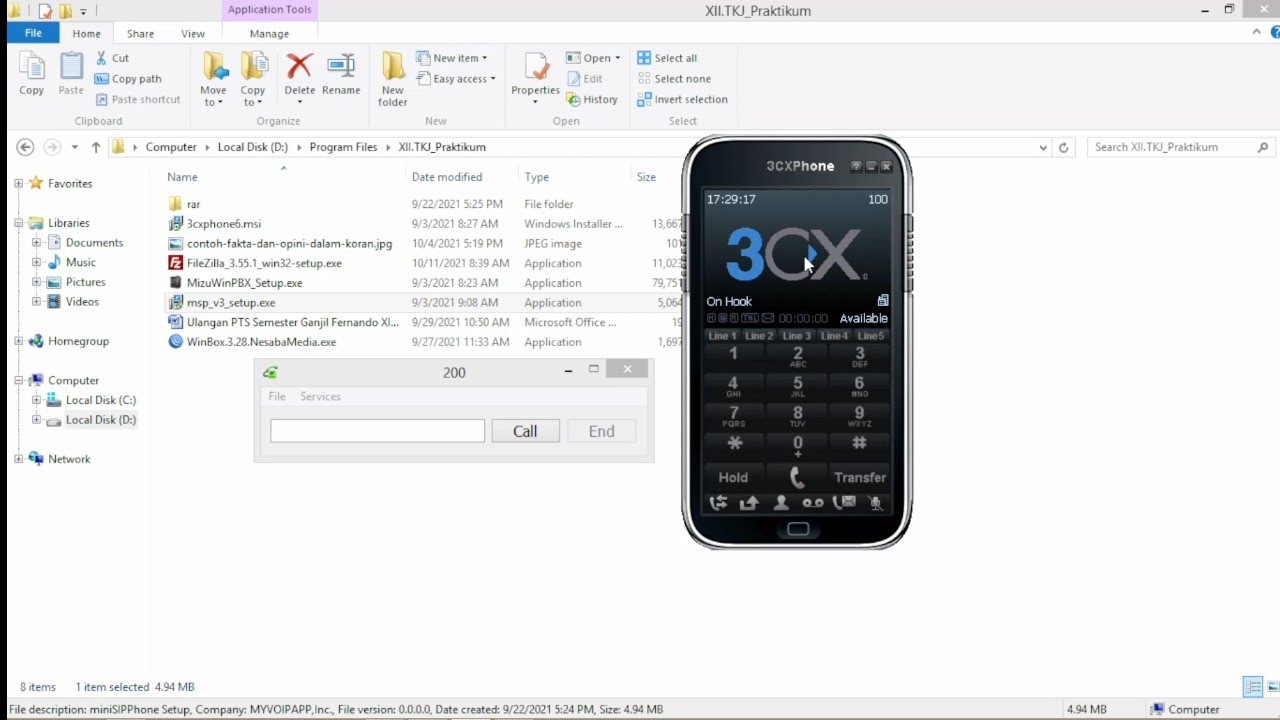 Konfigurasi Mizu PBX - YouTube