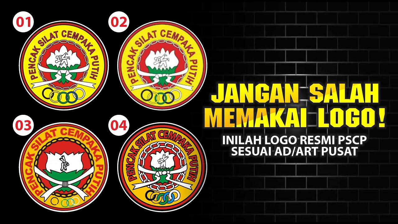 JANGAN SALAH MEMAKAI LOGO ~ INILAH LOGO RESMI PSCP SESUAI AD/ART PUSAT ...
