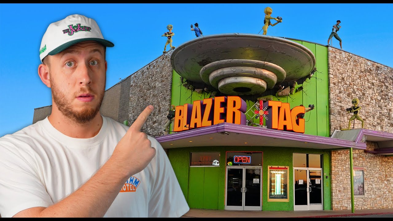 Inside Blazer Tag: The Largest Laser Tag Arena In Texas - YouTube