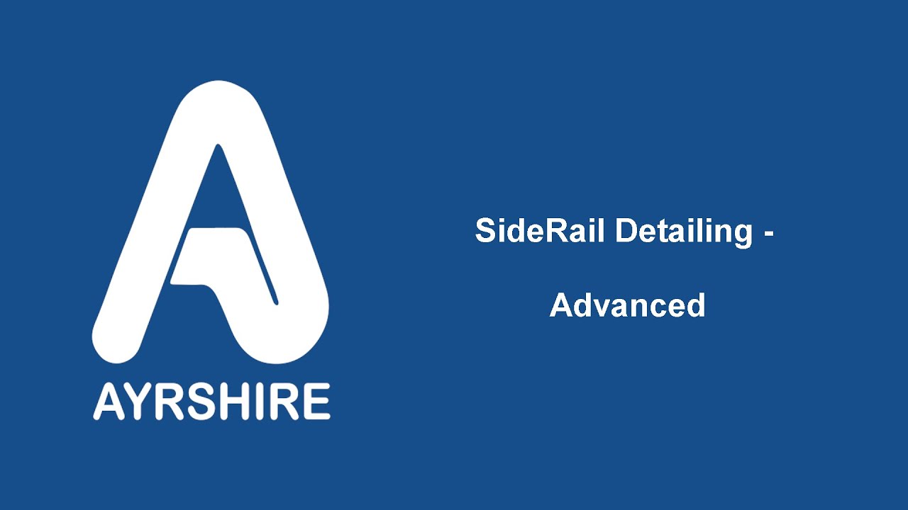 Ayrshire Detailing - Advanced Side Rails and Eaves Beams in Tekla ...