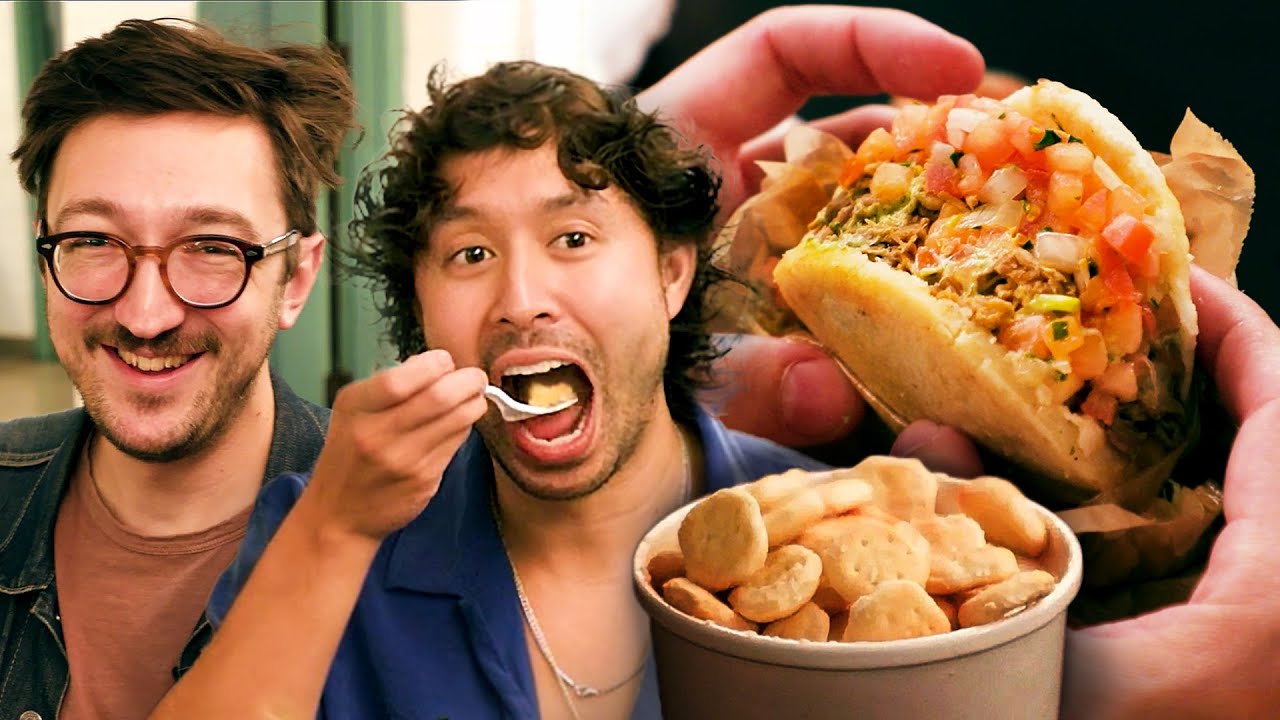 Ryan and Shane Eat Too Much Chowder in Boston • Food Files - YouTube