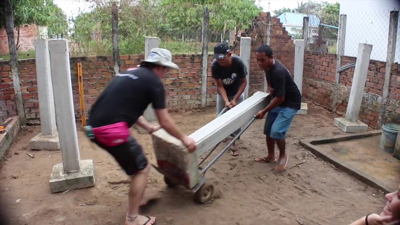 Cambodia House build Tour December 2016 - YouTube