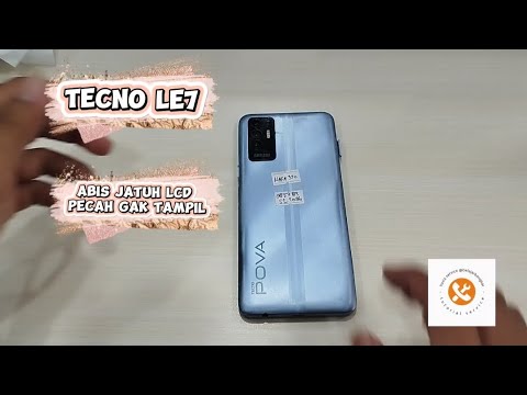 TECNO POVA 2 ATAU TECNO LE7 GANTI LCD NYA BEGINI - YouTube