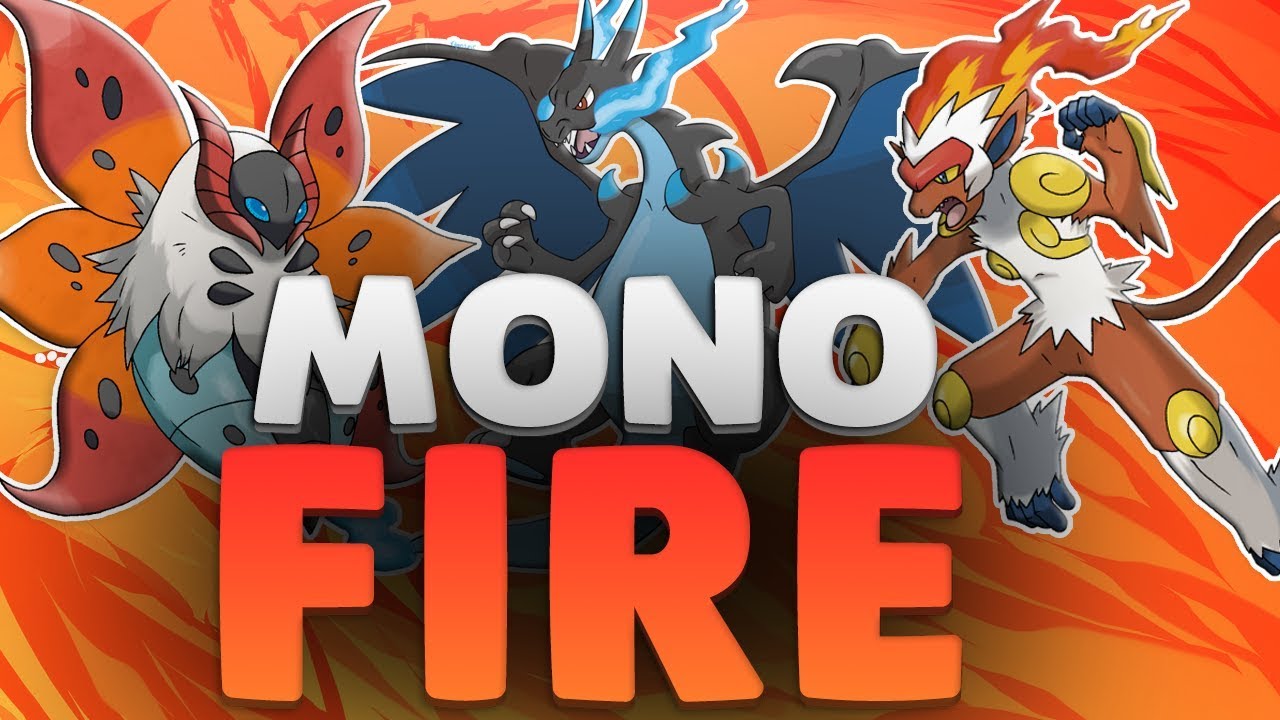Monotype Mondays! | Pokemon Sun & Moon! Mono Fire Showdown Live w ...