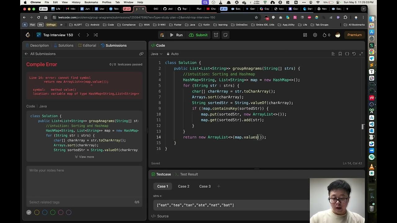 LeetCode Quick Review Vlog: Problem 49 - Group Anagrams - YouTube