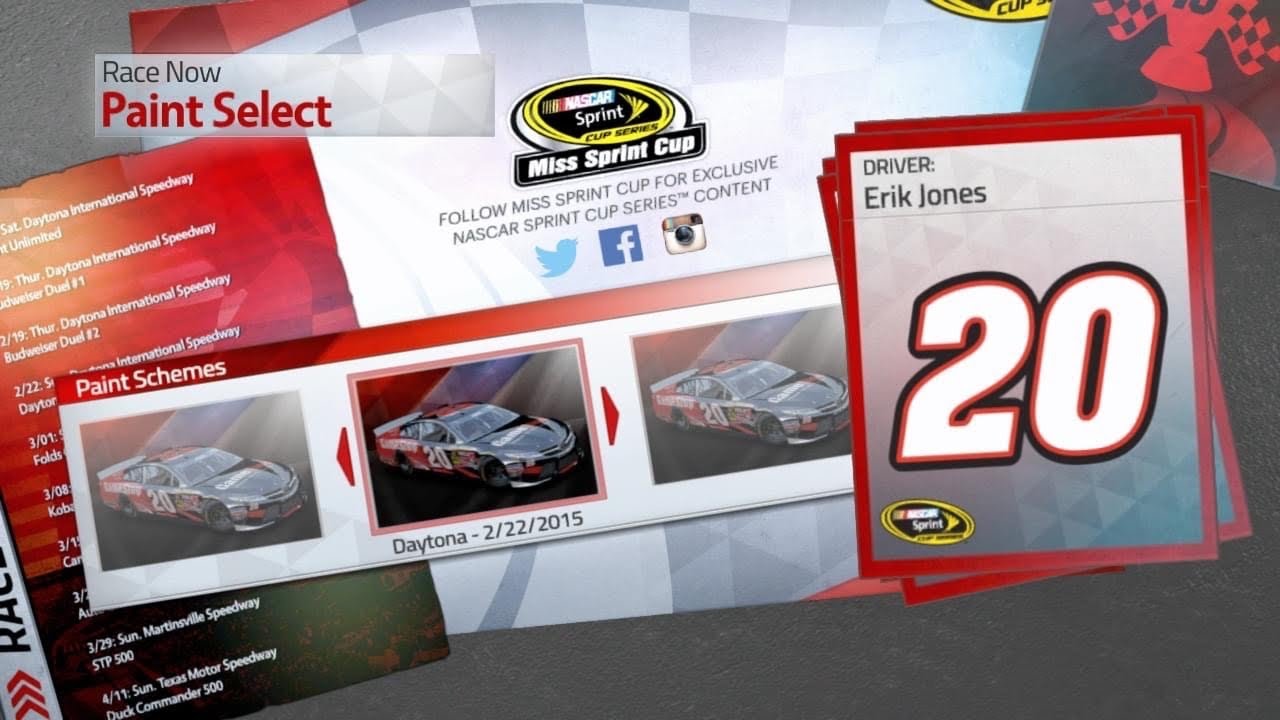 NASCAR '15 (Victory Edition) - Erik Jones at Texas Night (2015 GameStop ...