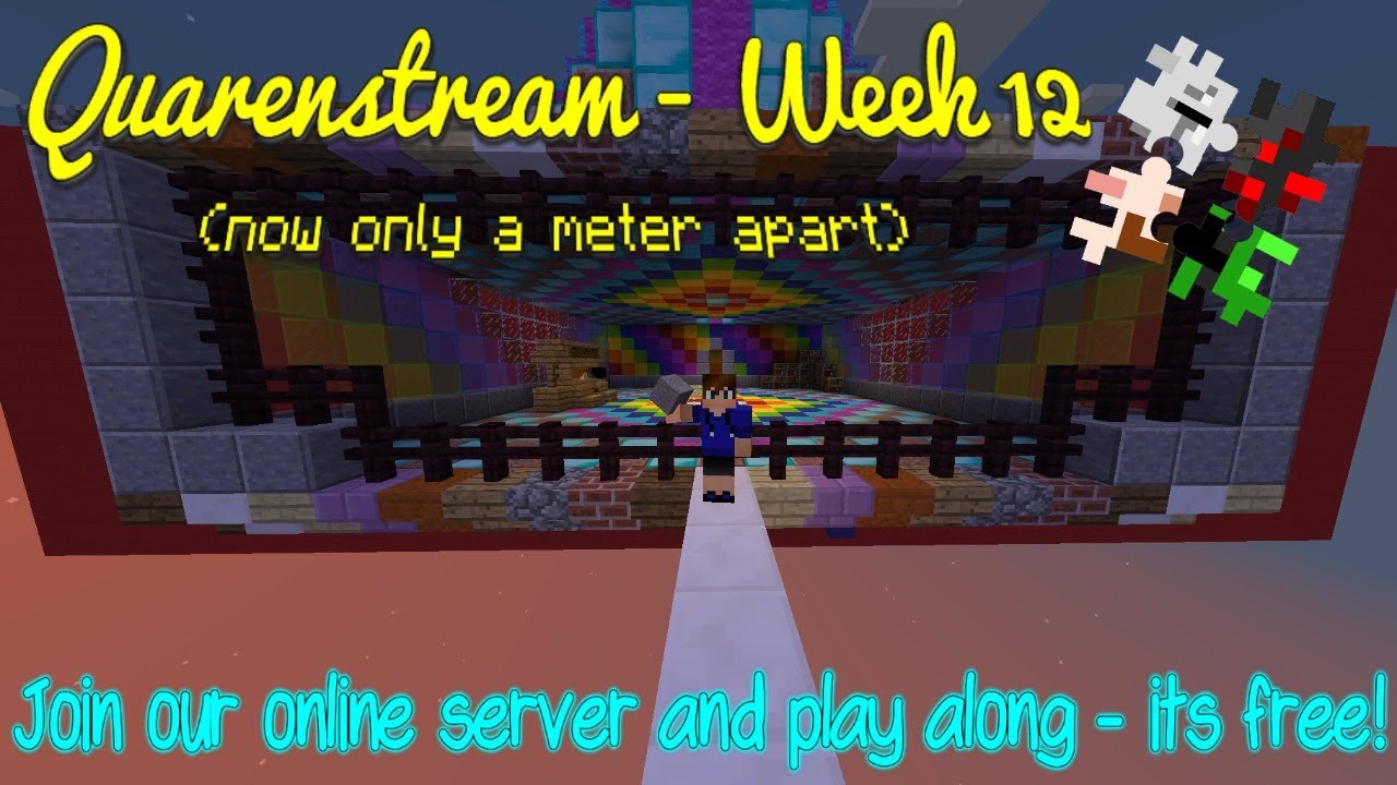 Quarenstream week 12 (only now a meter apart) - YouTube