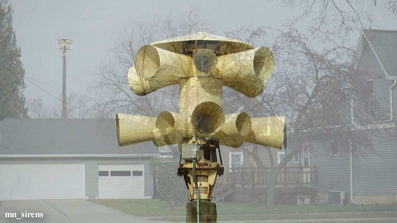 Sentry 10V2T Siren Test - Alert - Brownsville, Wisconsin - YouTube