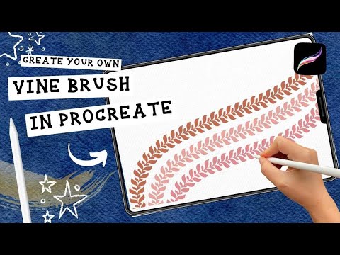 How to Create Your Own Vine Brush in Procreate | Easy Step-by-Step ...