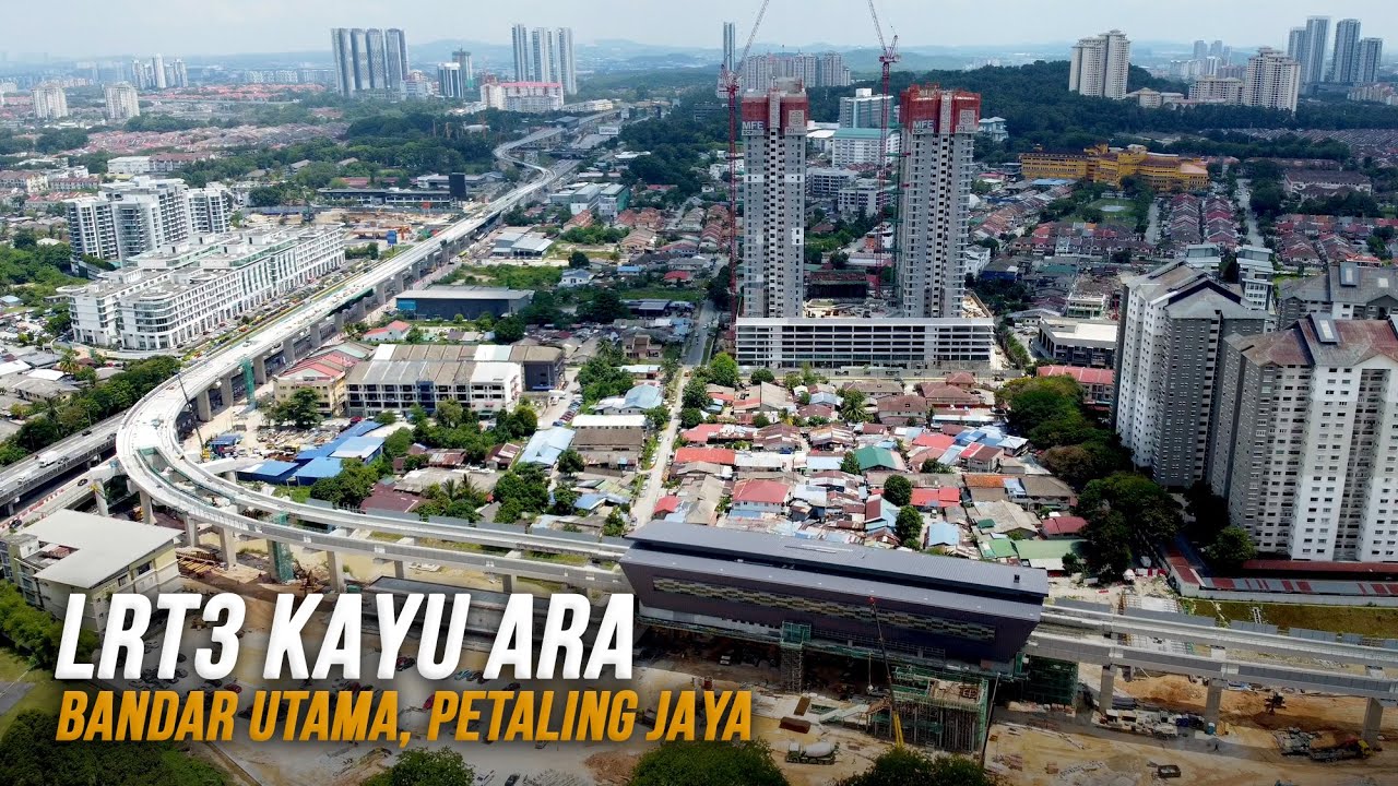 LRT3 Kayu Ara (Station SA02), Bandar Utama, Damansara Utama, Petaling ...