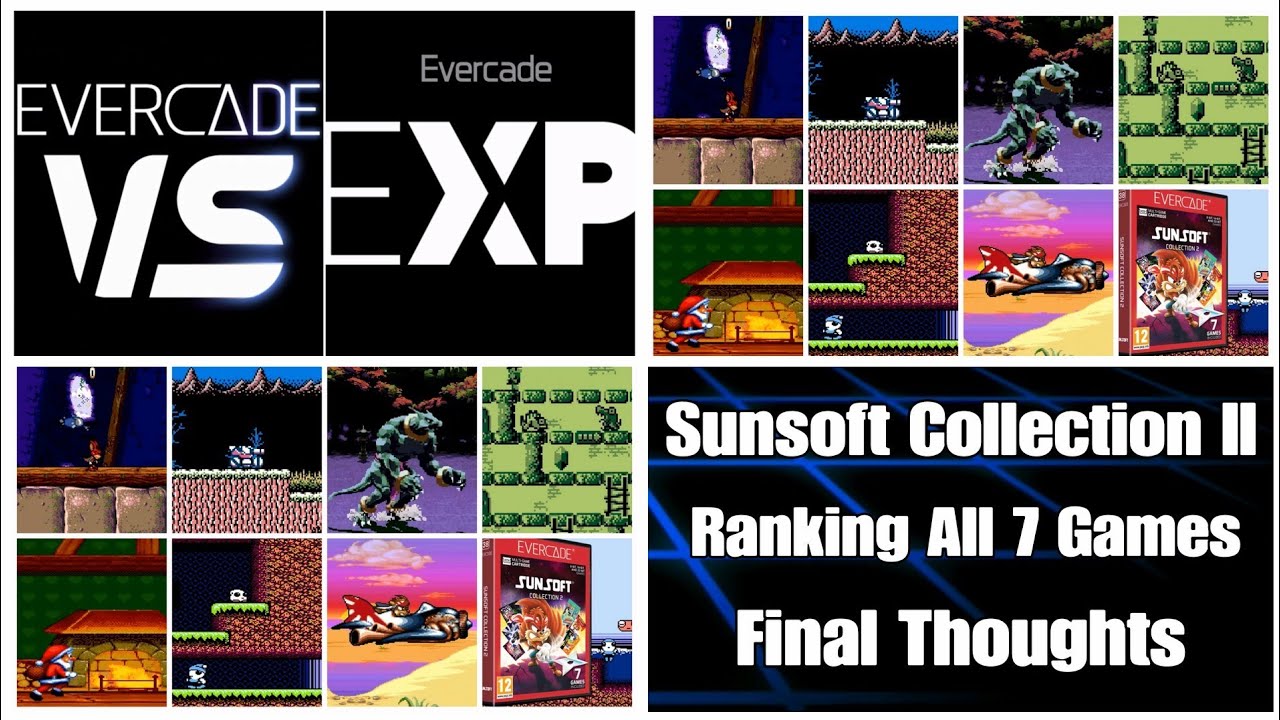 Ranking all 7 Games | Sunsoft Collection II - YouTube