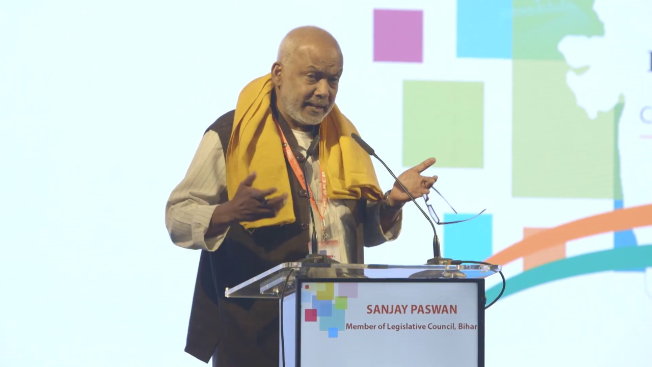 Shri Sanjay Paswan speaking at the 6th India Ideas Conclave 2020 at ...