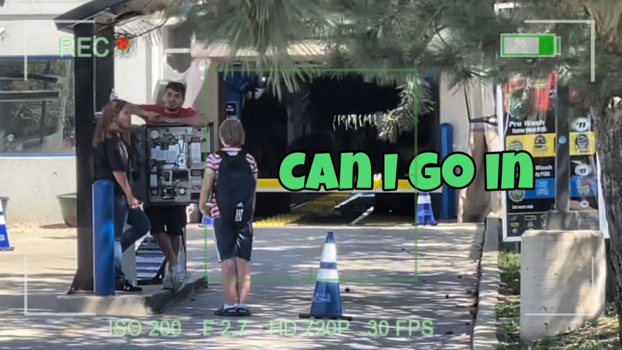 Asking To Walk Through The Car Wash - YouTube
