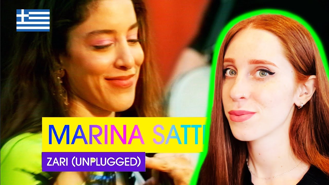 LET'S REACT TO MARINA SATTI'S UNPLUGGED VERSION OF "ZARI" // GREECE ...