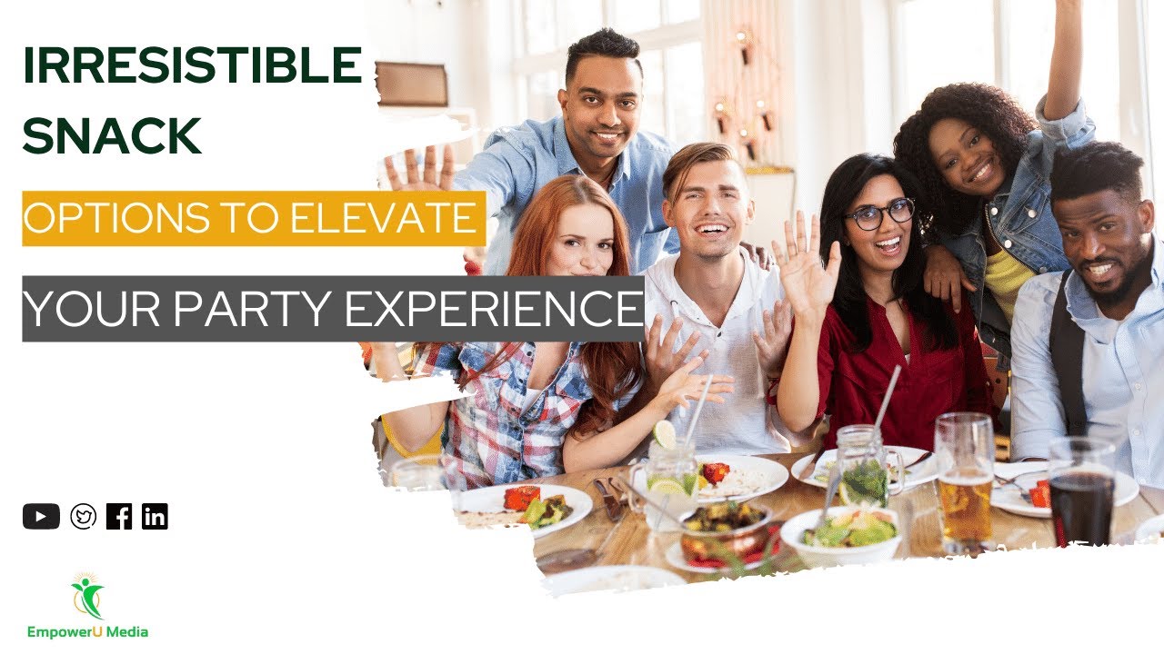 Irresistible Snack Options to Elevate Your Party Experience | Vegan on ...