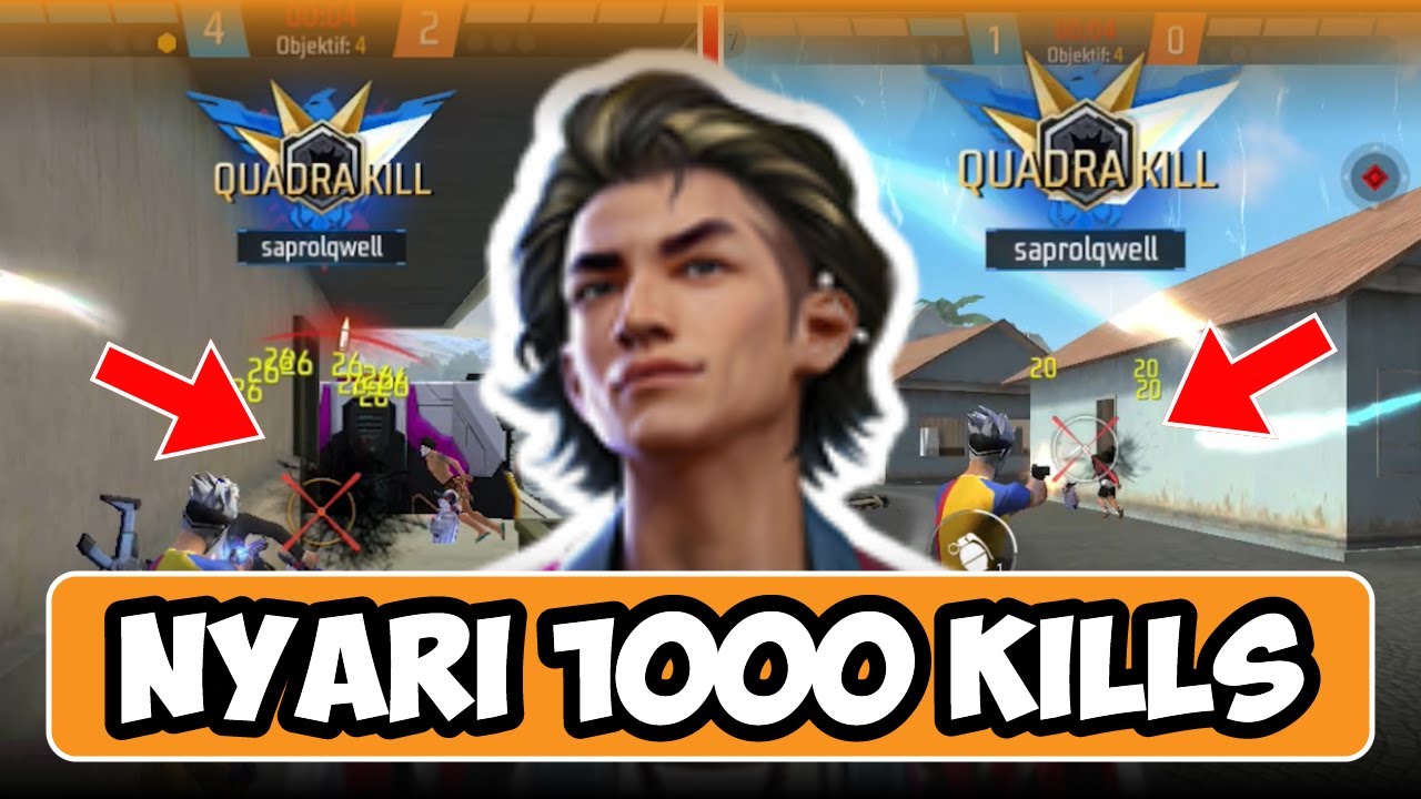 Free Fire 1000 KILLS - Akhirnya Berhasil Ratakan Satu Squad ! Part-15 ...