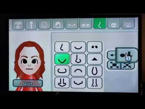 Tutorial on how to make a beta mii on the Mii Channel (part 22) - YouTube