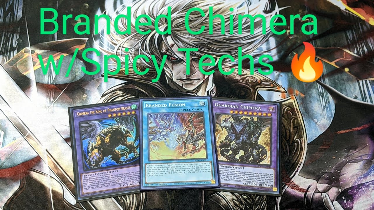 Yu-Gi-Oh Branded Chimera w/Spicy Techs!! - Post DUNE 2023 Format - YouTube