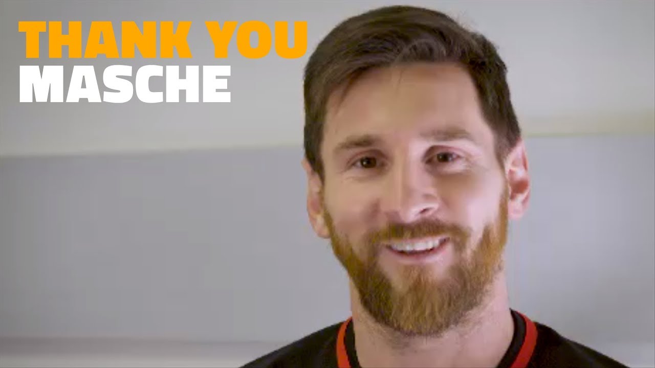 Barça players say goodbye to Javier Mascherano #ThankYouMasche - YouTube
