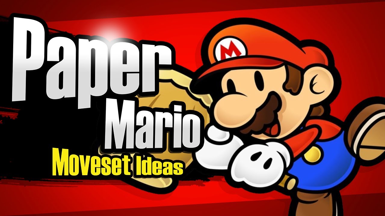 Paper Mario (Super Smash Bros.) [MOVESET IDEAS] - YouTube