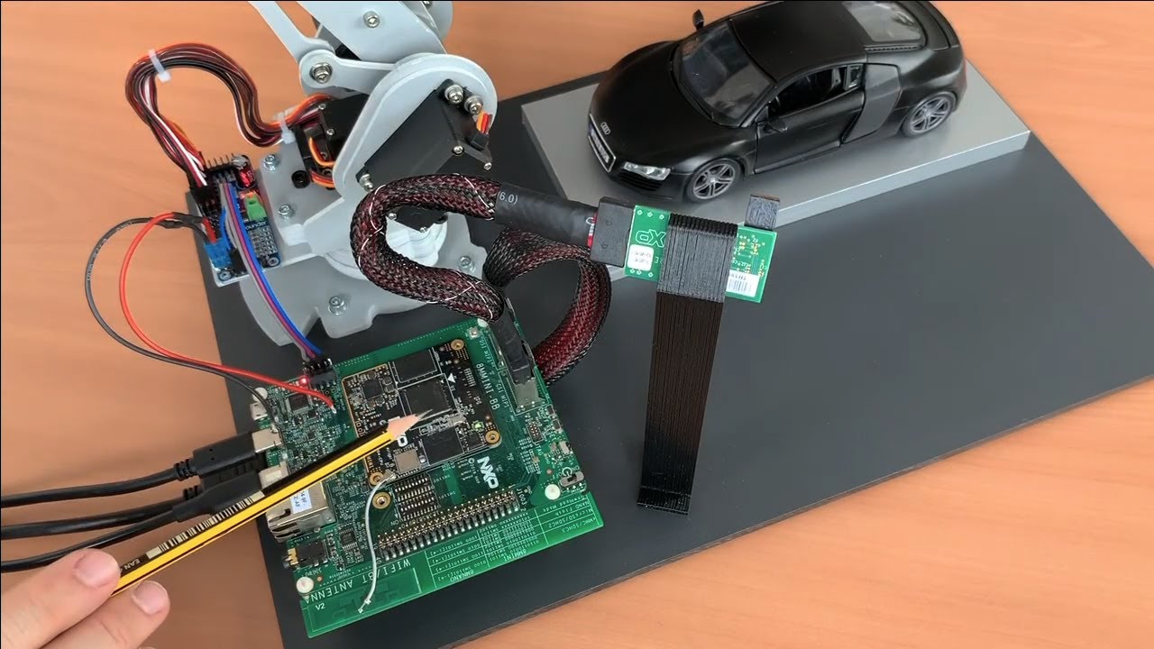 Excelon™ F-RAM Memory Robotic Arm Demo - YouTube