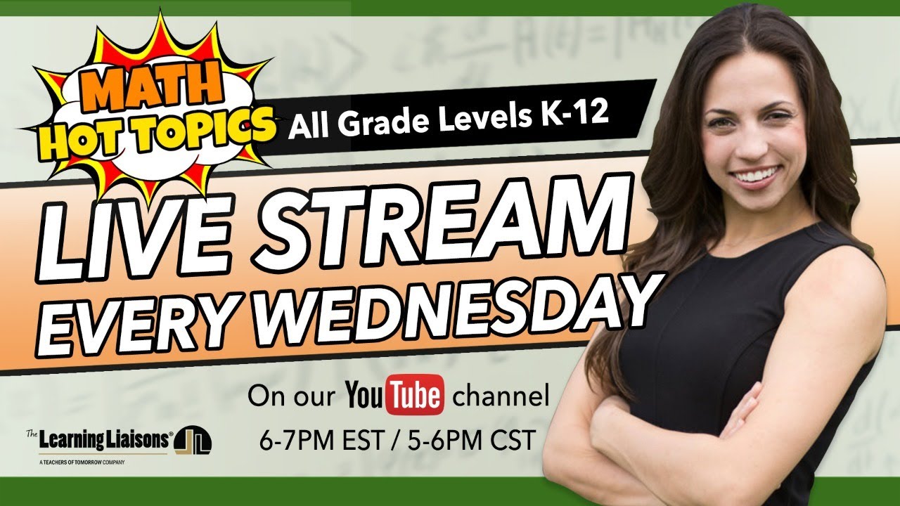 Free Math Prep Wednesdays | Hot Topics Math [FTCE, TExES & Praxis ...