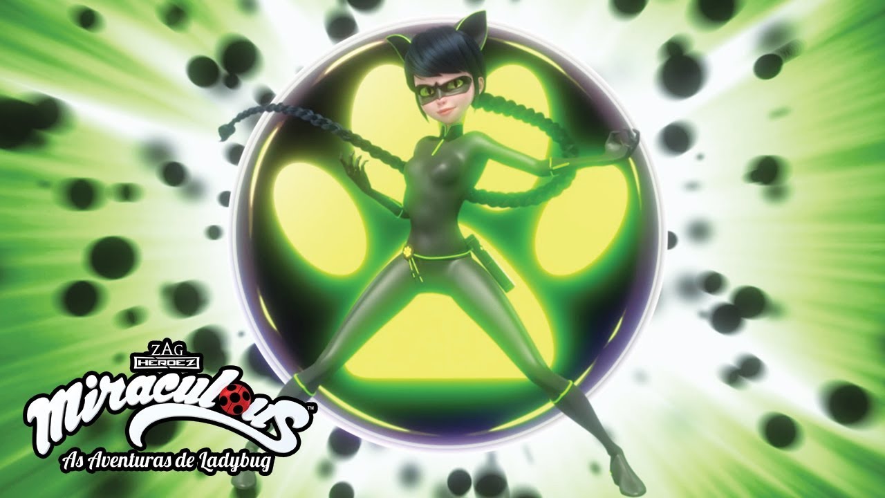MIRACULOUS |🐞 LADY NOIR - Transformação 🐞| As Aventuras de Ladybug ...