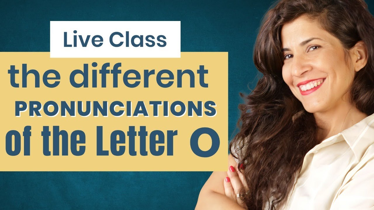 The different ways to pronounce O in English: Masterclass - YouTube