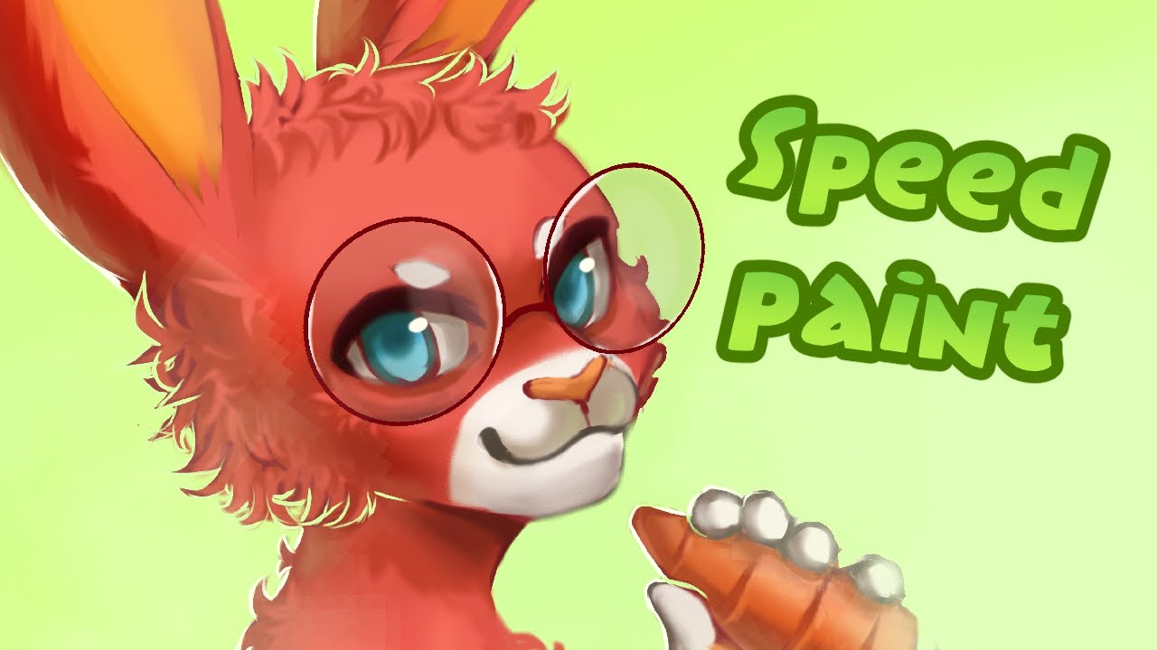 Rusty the Rabbit || Furry Speedpaint - YouTube