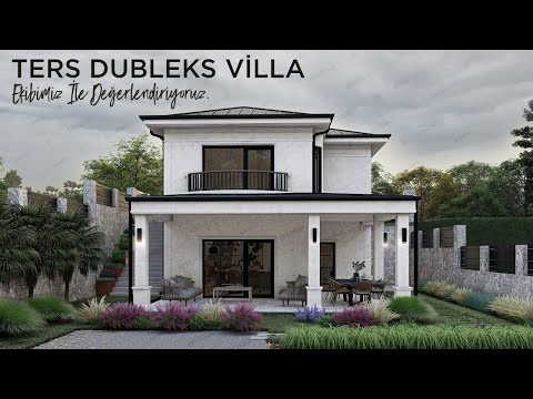 Sade Ve Şık Tasarımıyla Ters Dubleks Villa Projemizi Değerlendiriyoruz!
