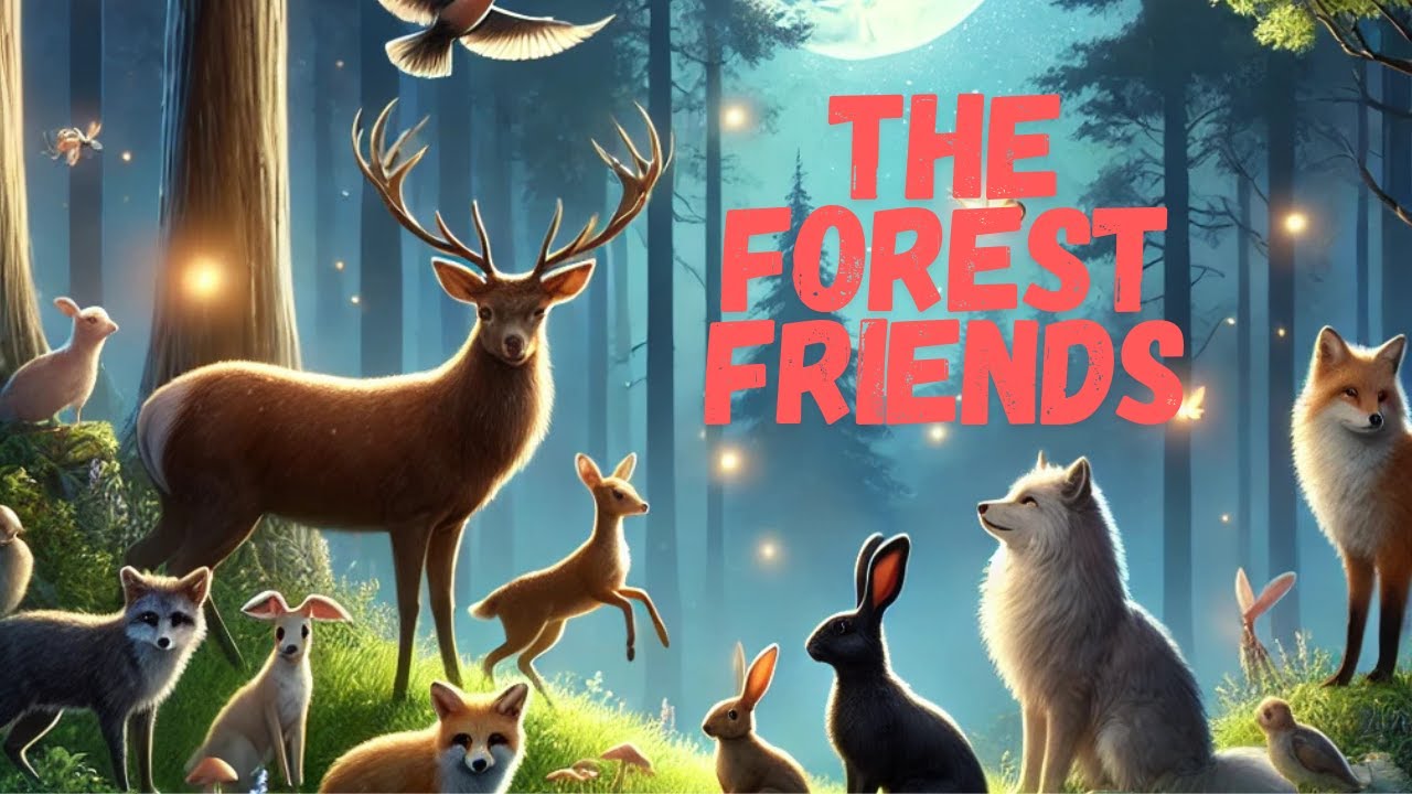 Bed Time Story For Kids- The Forest Friends - YouTube