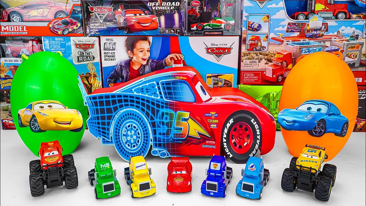 Disney Pixar Cars Unboxing Review| Tech Touch Lightning McQueen Box ...