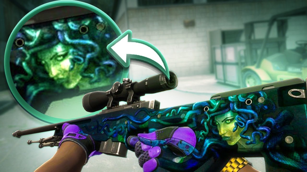 CONSEGUI uma "GREEN MEDUSA"! (SKIN de AWP SUPER RARA do CS:GO) - YouTube